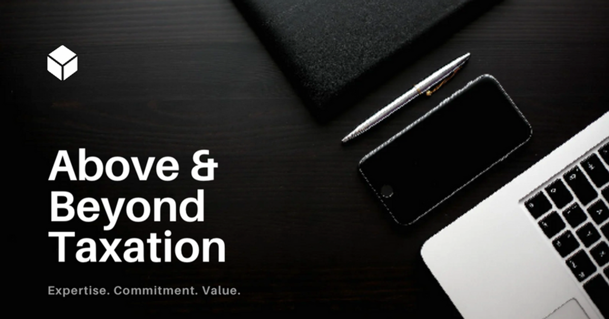 Above & Beyond Taxation